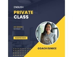 English Private Class - On Demand by Coach Eunice